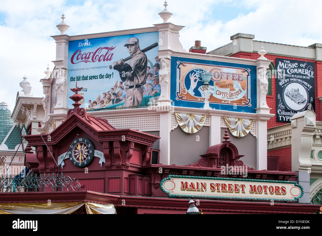 Sign disneyland paris hi-res stock photography and images - Alamy