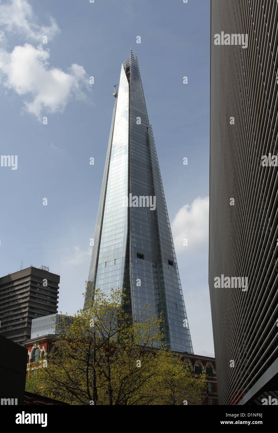 The Shard building, Southwark, London April 2012 Stock Photo - Alamy