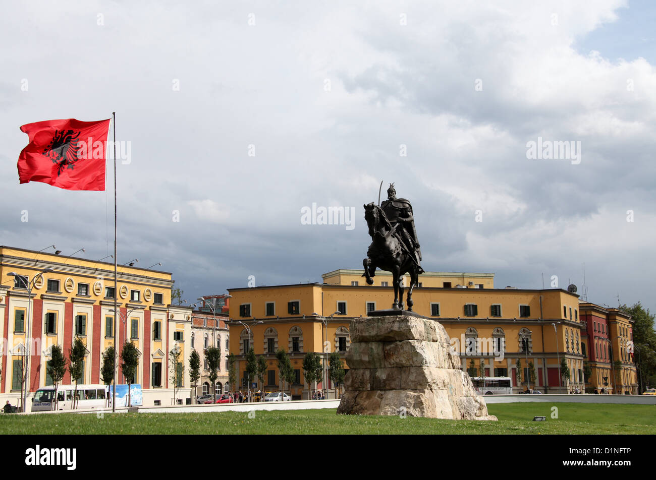 Albanian hero skanderbeg hi-res stock photography and images - Alamy