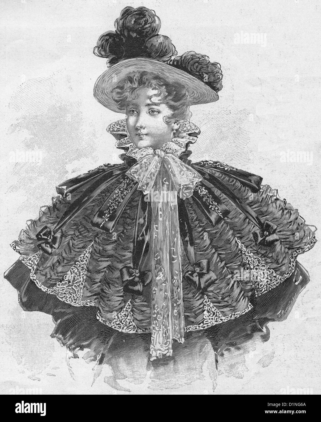 Spring fashion Black and White Stock Photos & Images - Alamy