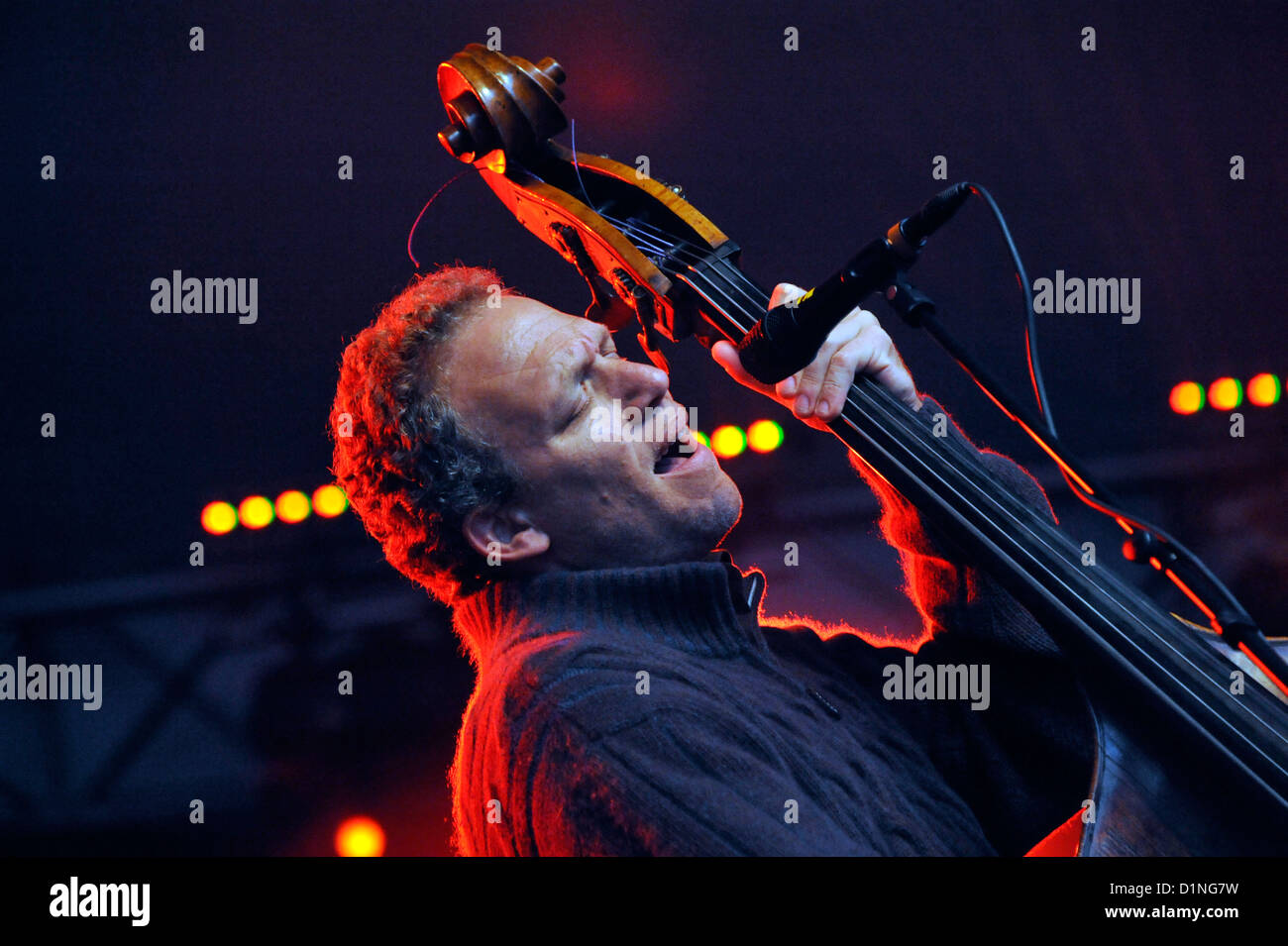 Israeli bassist Avishai Cohen performing on stage at the Stockholm Jazz ...
