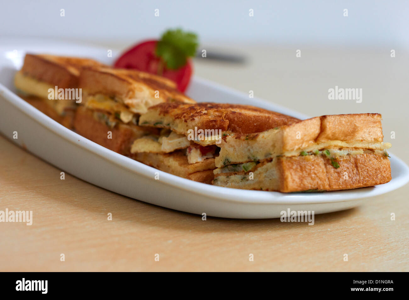 Bread omlette hi-res stock photography and images - Alamy