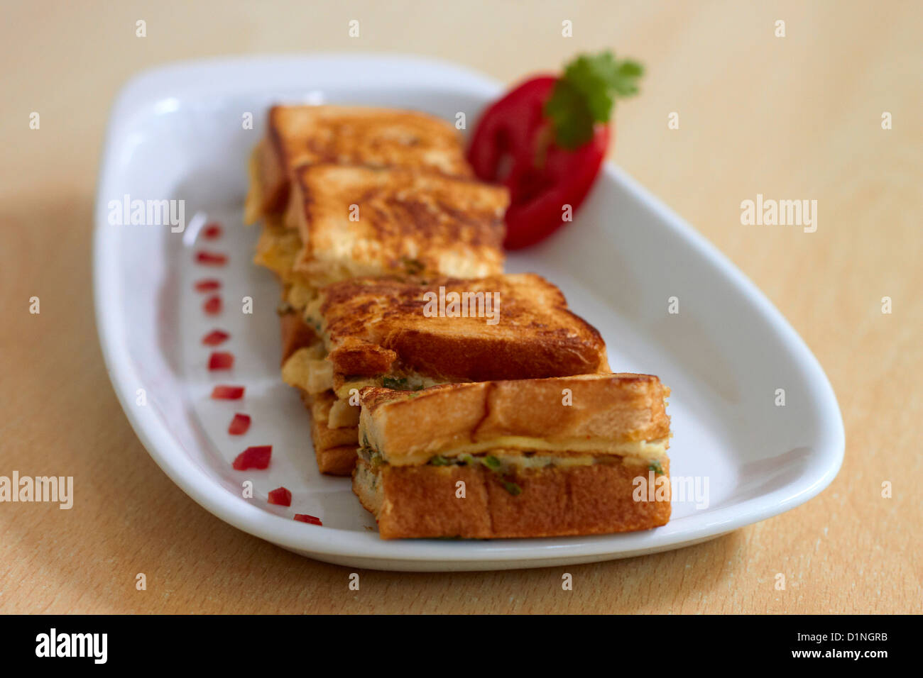 Bread and omelet hi-res stock photography and images - Alamy