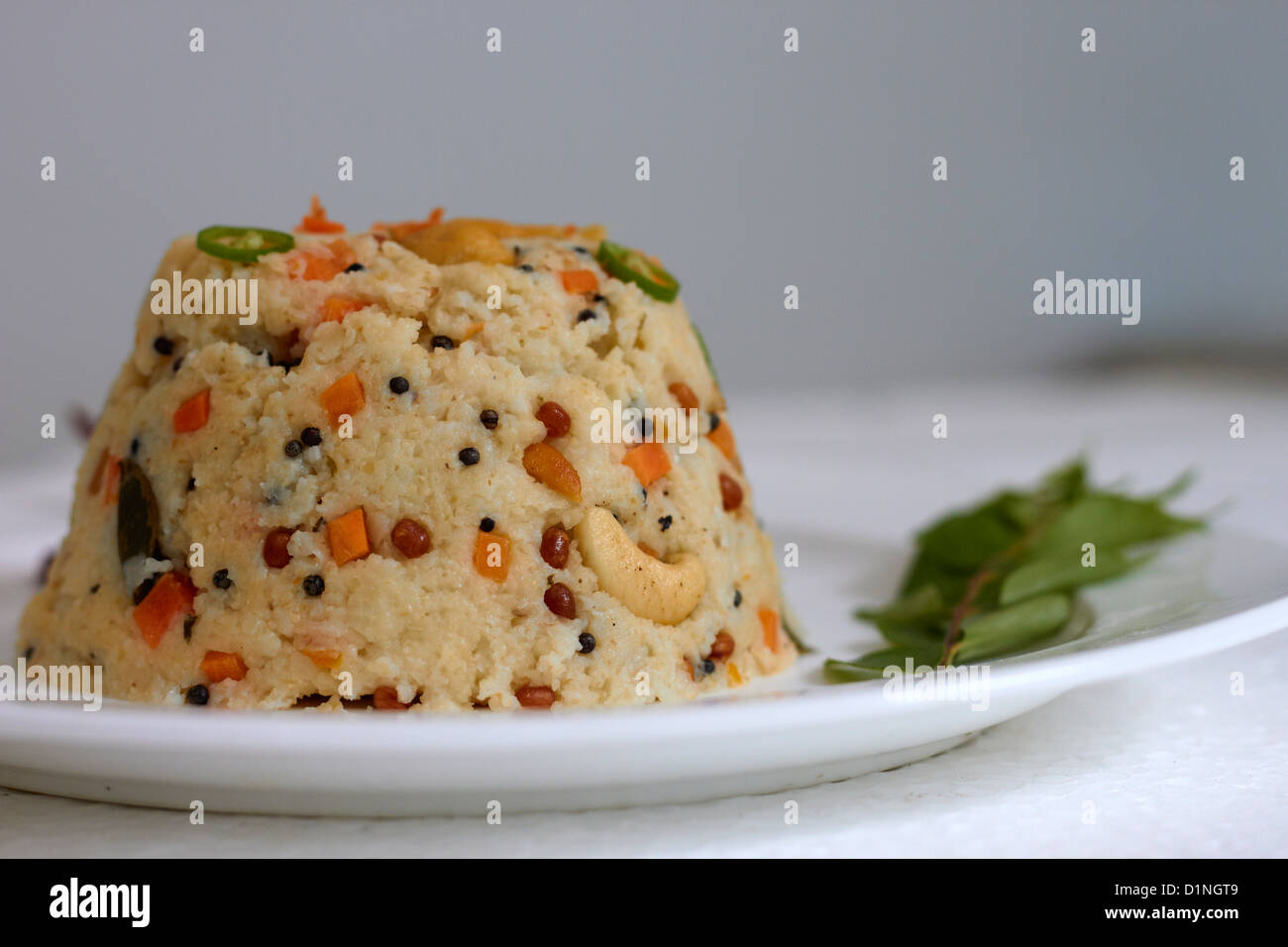 Upma is a famous south Indian dish Stock Photo - Alamy