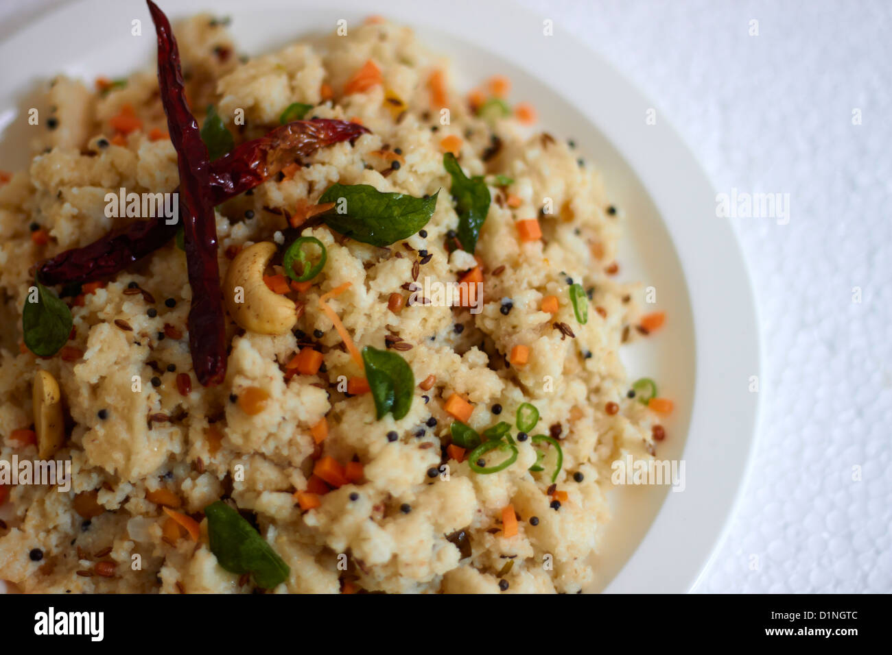Upma is a famous south Indian dish Stock Photo - Alamy