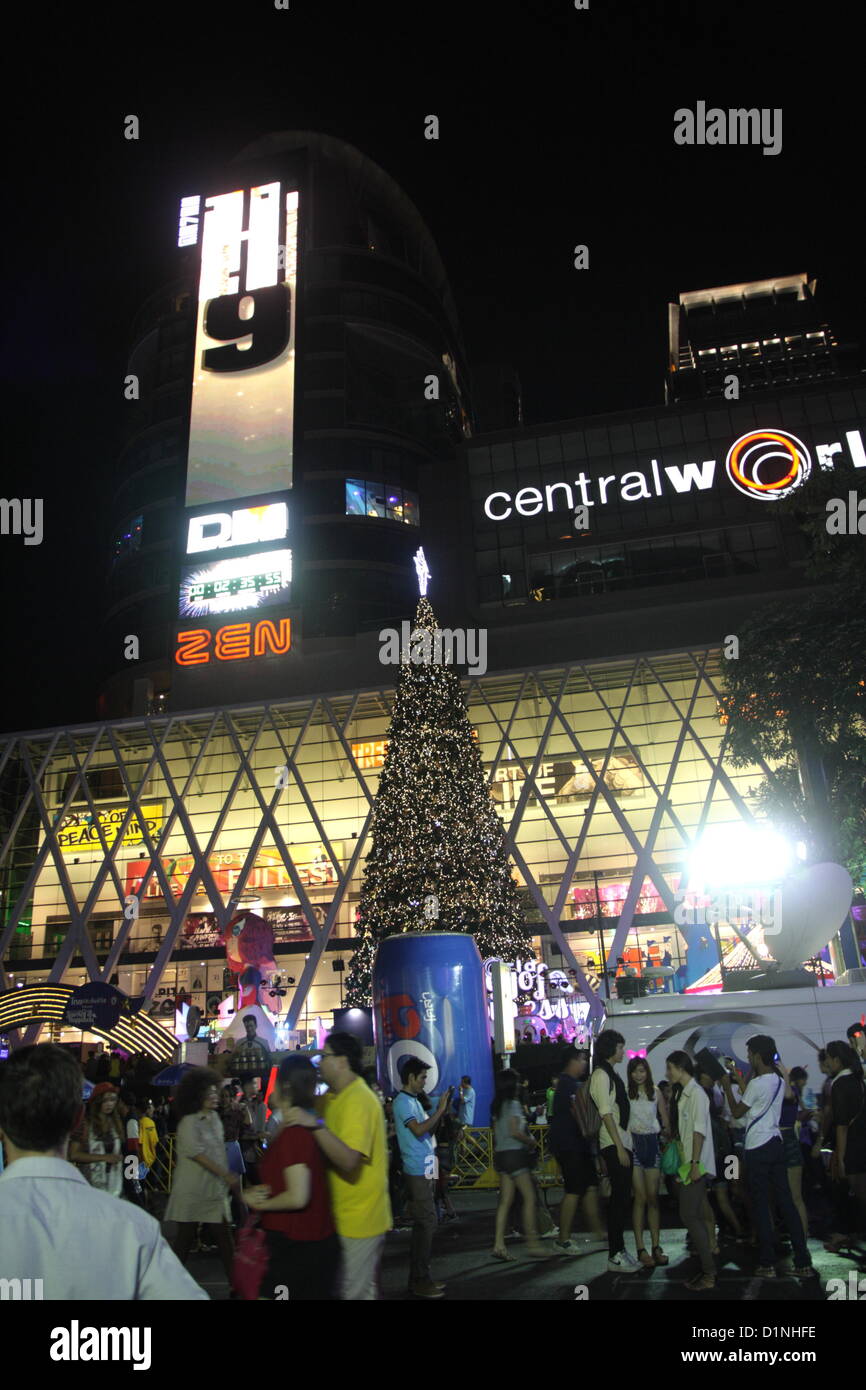 31th Dec , 2012 . Bangkok , Thailand . New year eve countdown ...