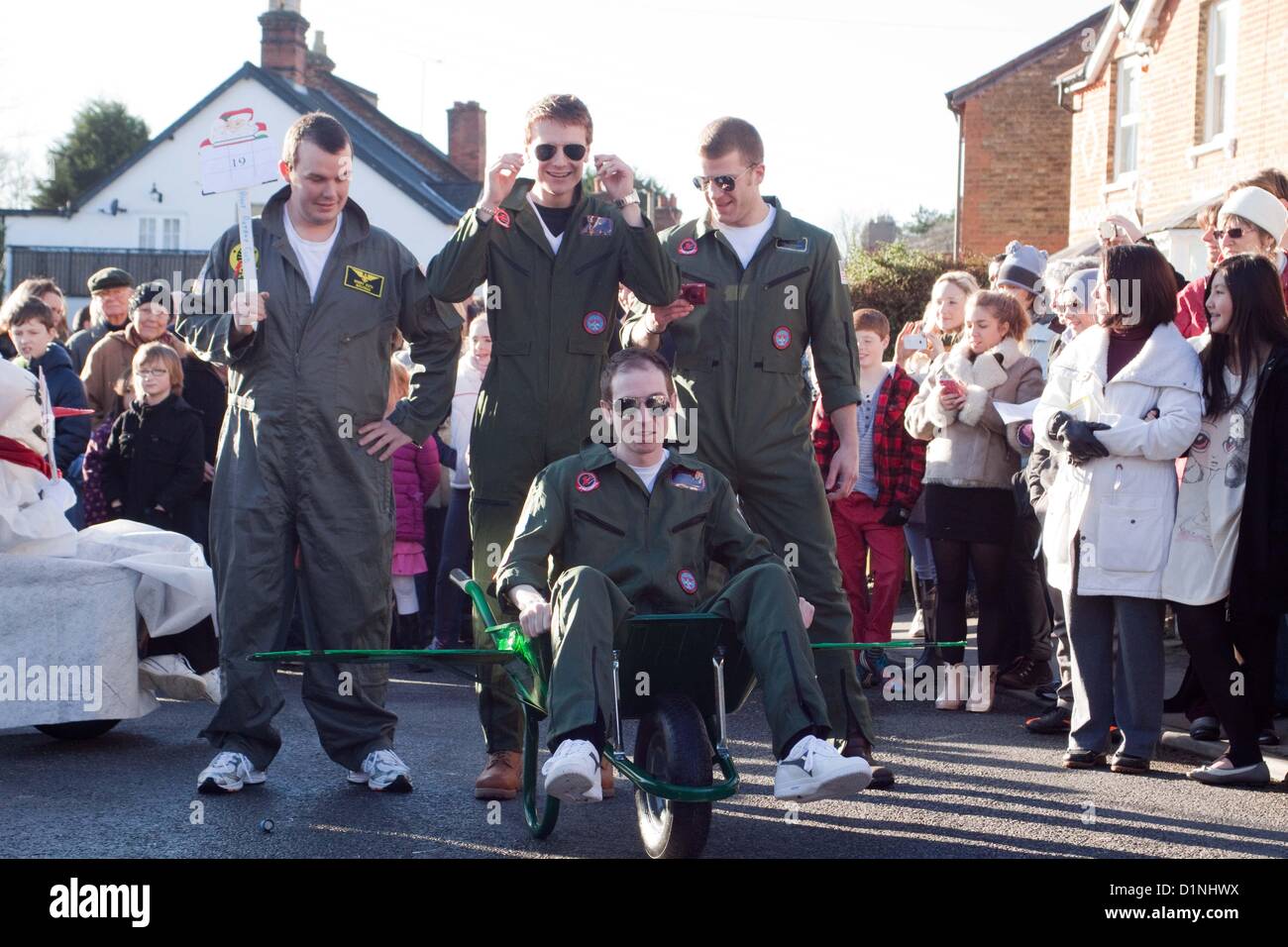 The 17th Sunninghill New Year Fancy Dress Wheelbarrow Race to raise ...
