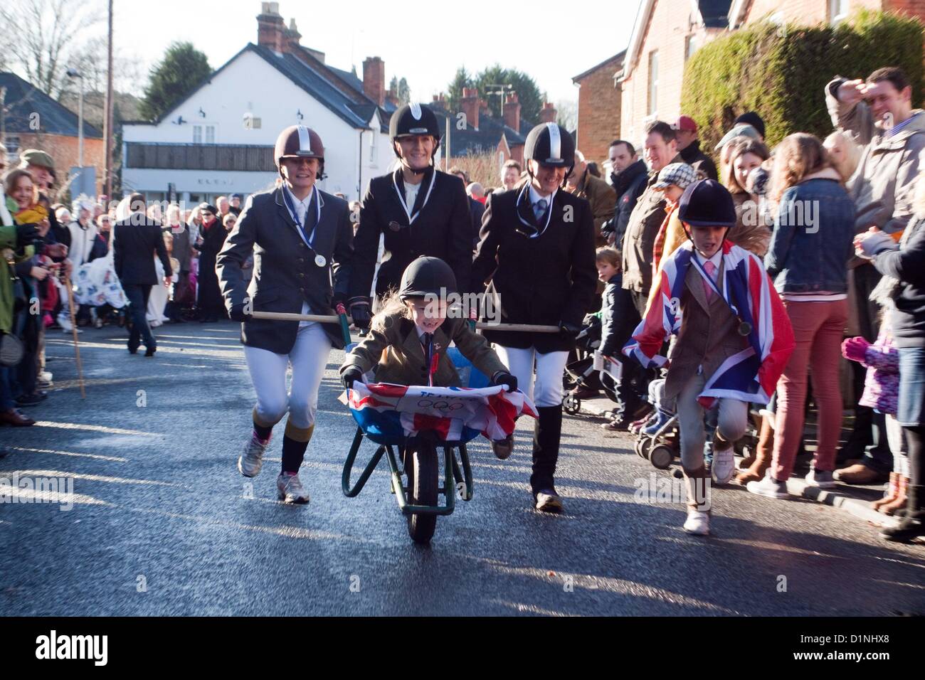 The 17th Sunninghill New Year Fancy Dress Wheelbarrow Race to raise ...