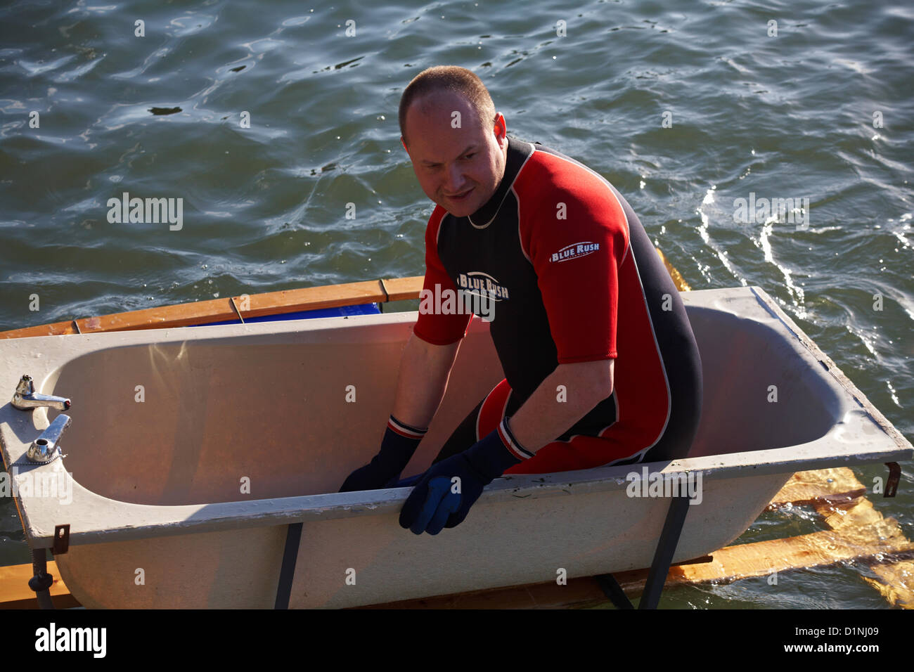 New Year’s Day Bath Race at Poole Quay, Dorset, UK New Years Day ...