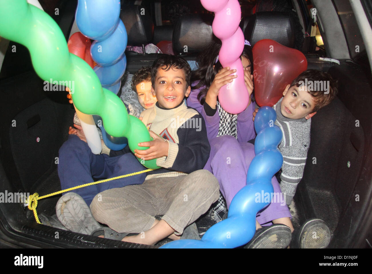 Jan. 1, 2013 - Gaza, Gaza Strip, Palestinian Territory - Palestinian ...