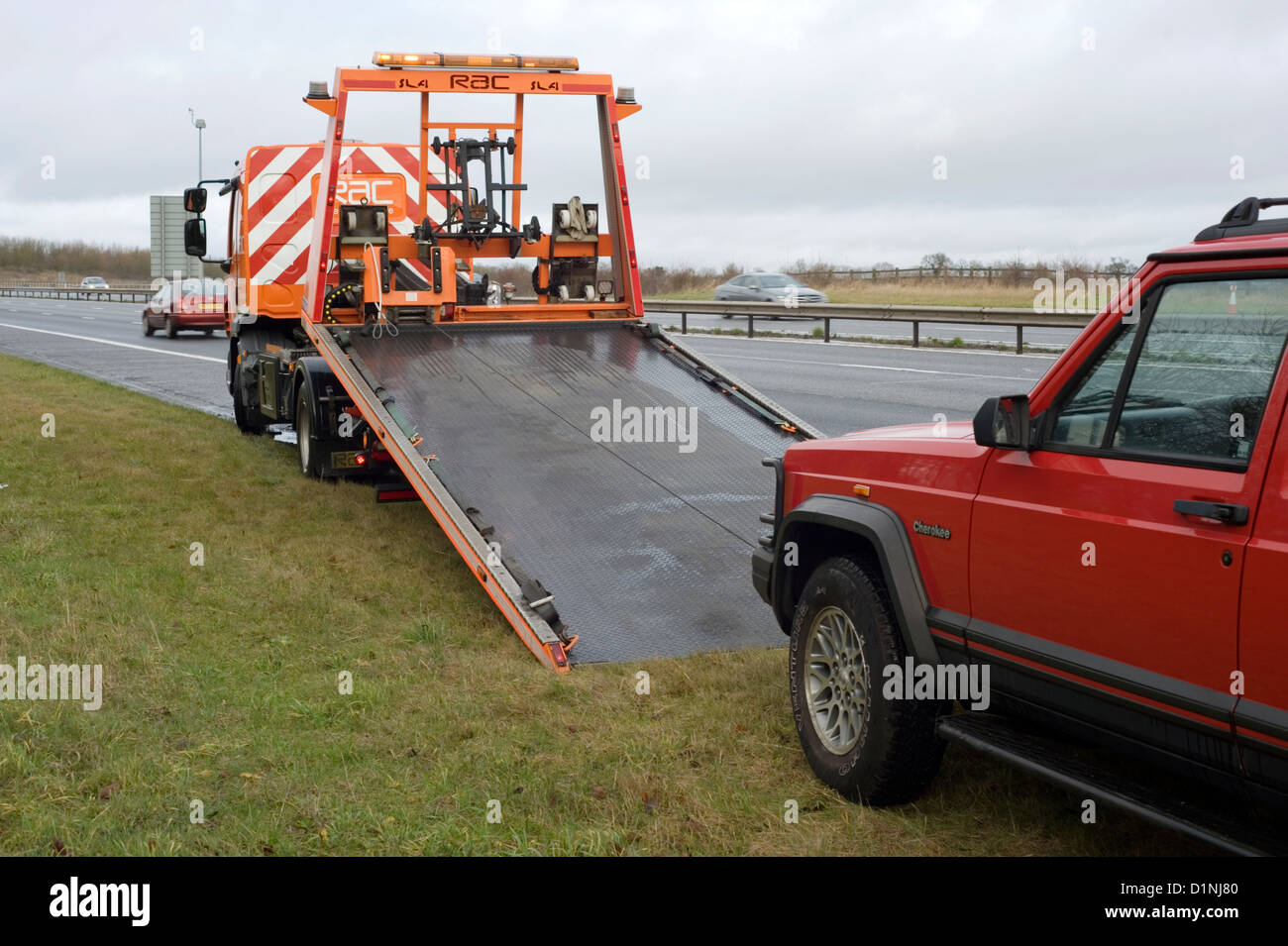 Rac breakdown recovery vehicle hi-res stock photography and images - Alamy