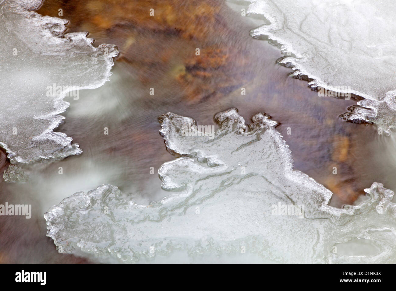 Nearly natural stream, Germany Stock Photo - Alamy
