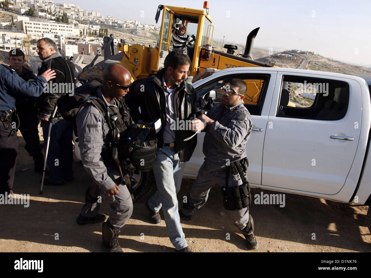 Jan. 1, 2013 - Jerusalem, West Bank, Palestinian Territory - Israeli ...