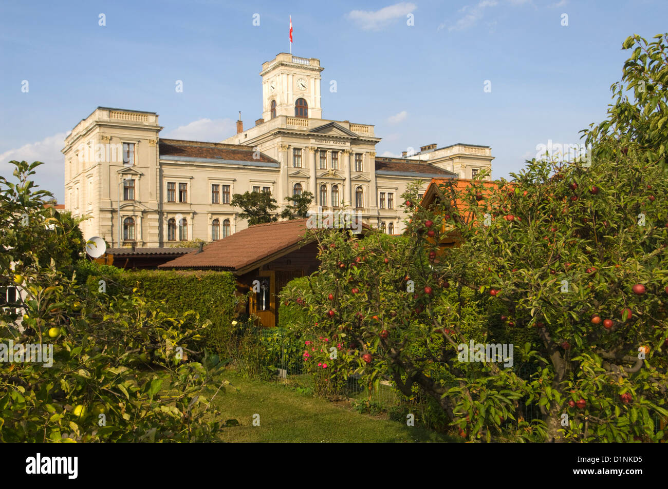 Österreich, Wien 16, Ottakring, Schrebergarten auf der Schmelz Stock ...