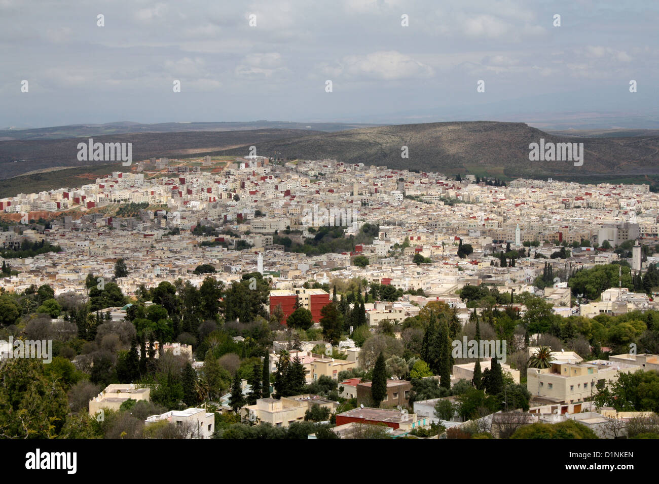 Aerial view of Sefrou, Morocco Stock Photo - Alamy