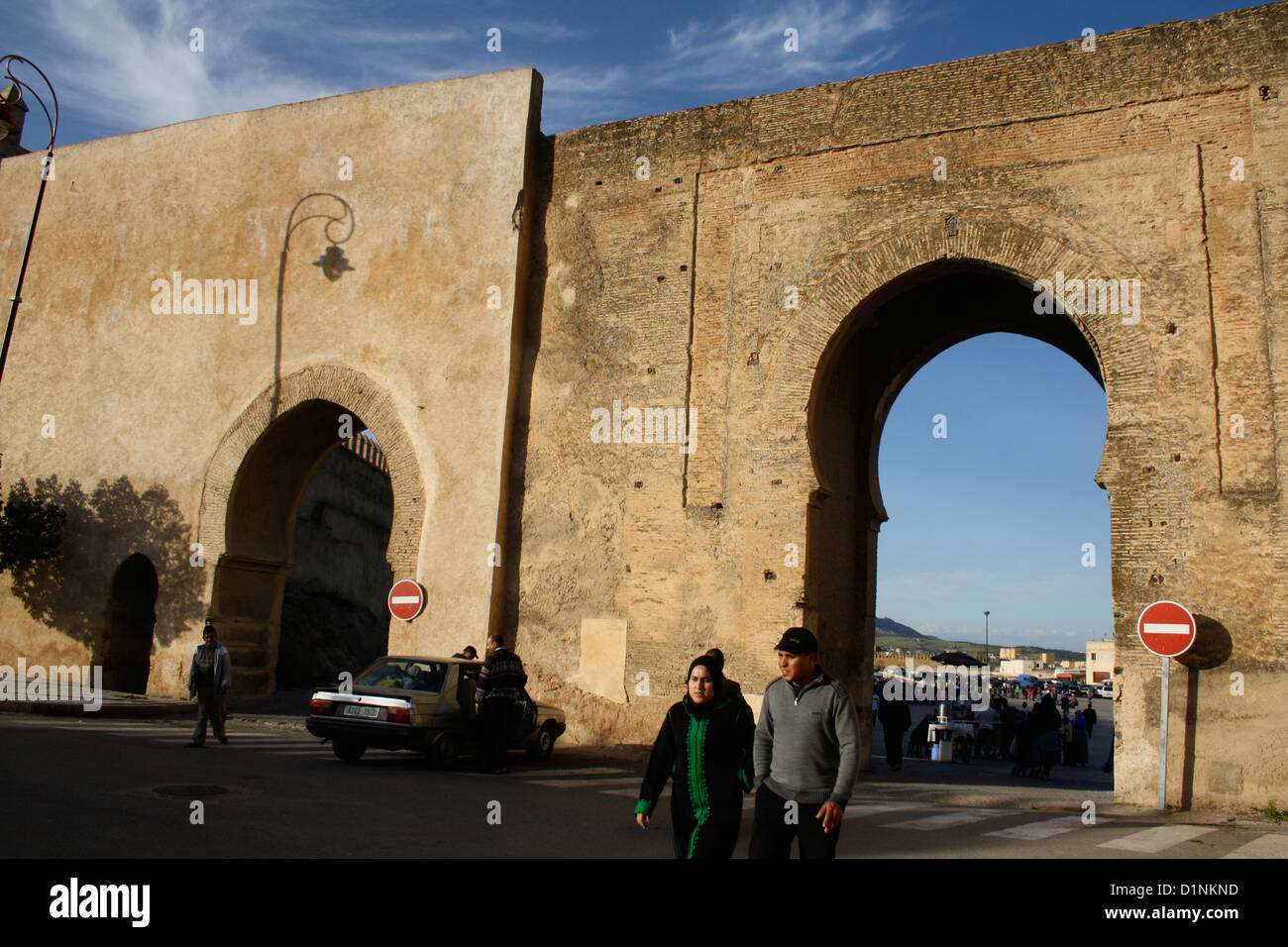 Blue gates of fez hi-res stock photography and images - Alamy