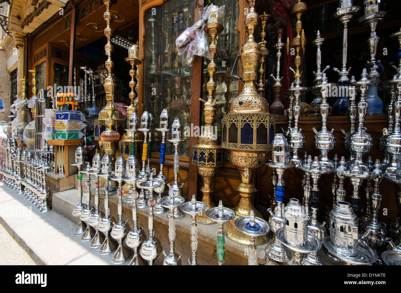 Egyptian hookahs hi-res stock photography and images - Alamy