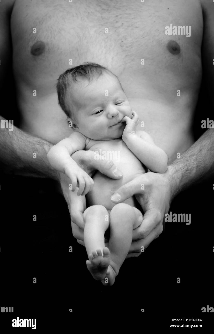 New dads Black and White Stock Photos & Images - Alamy