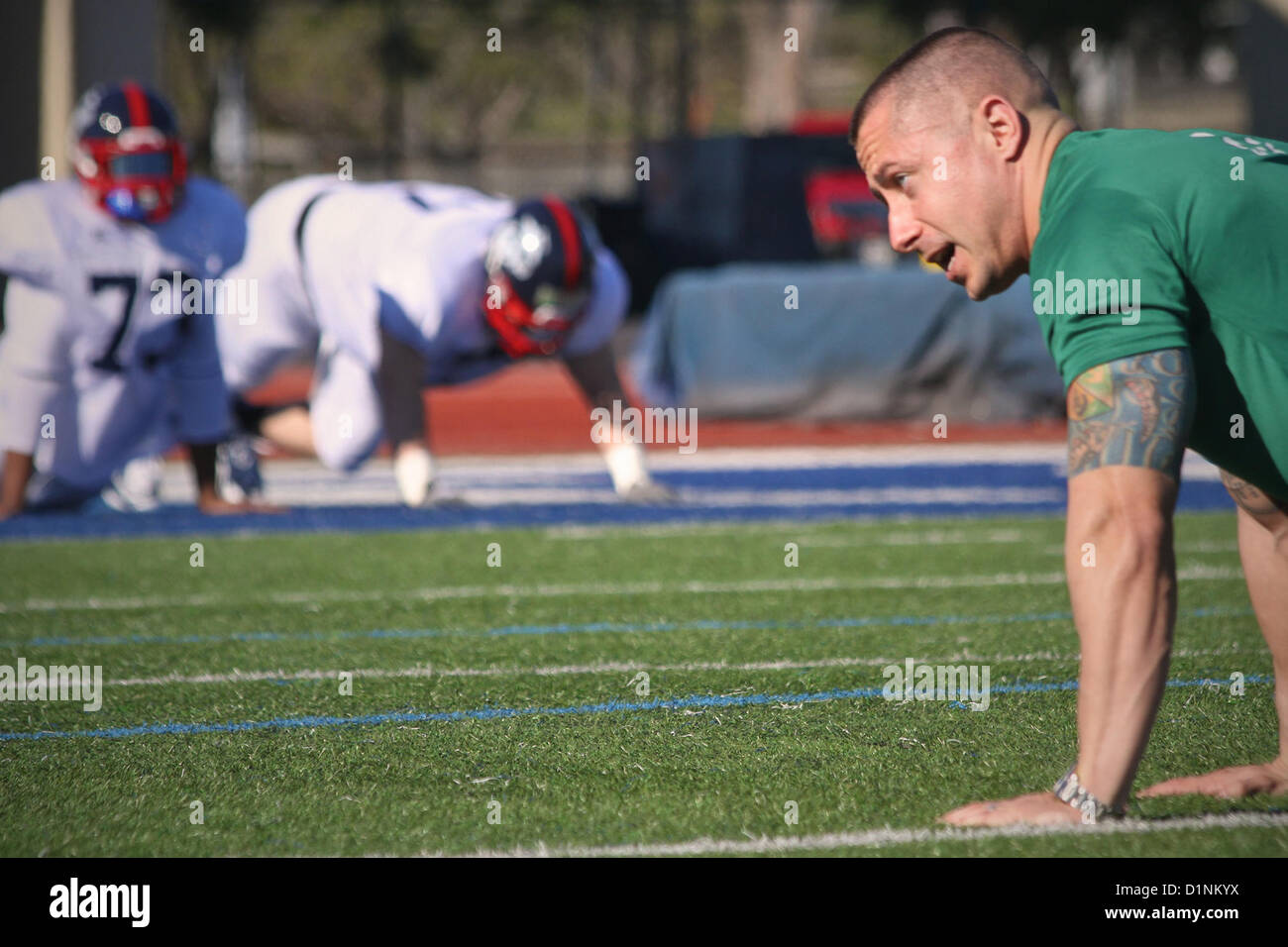 Corey Cooper, wide receiver for the East Coast Team of the Semper ...
