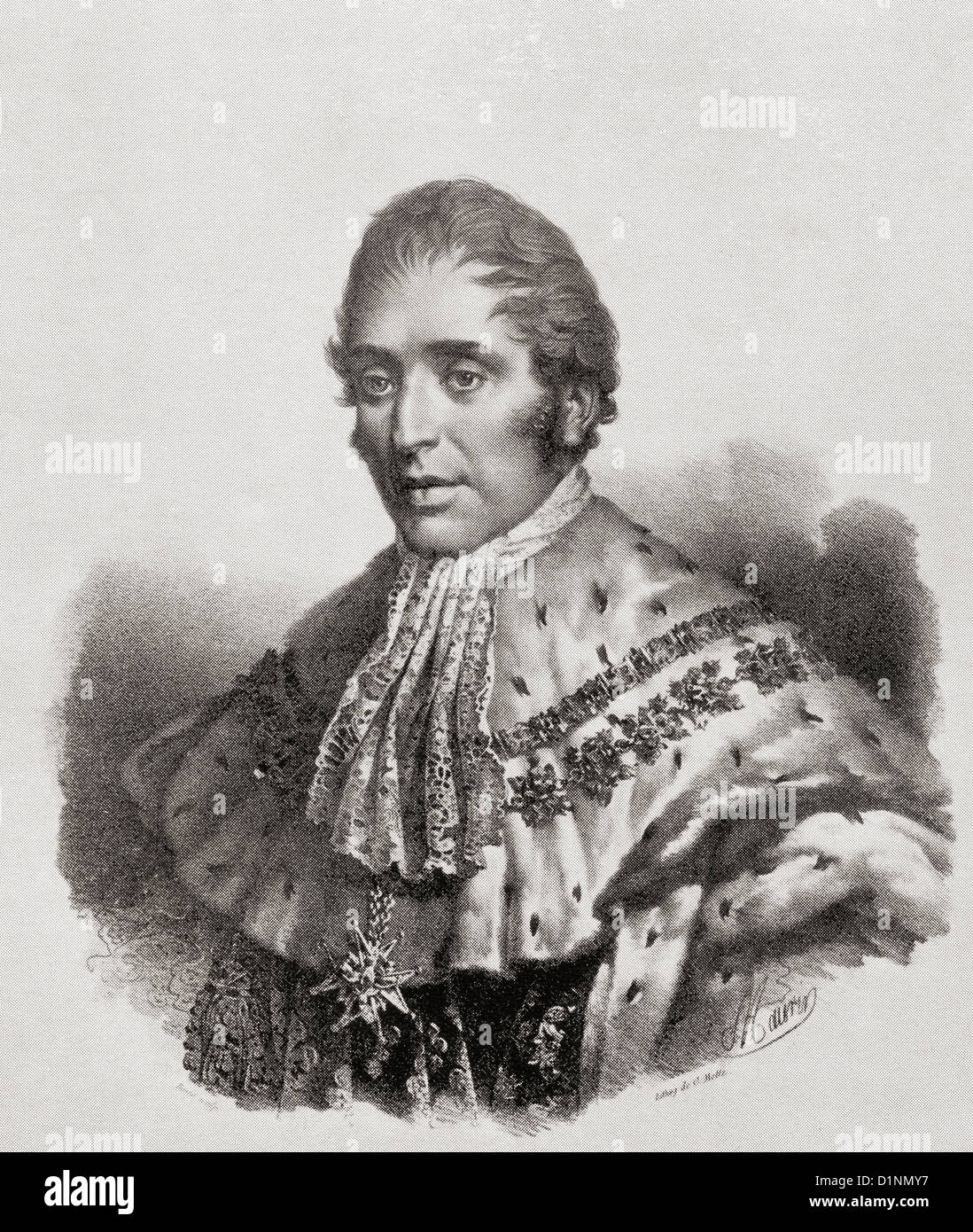 Charles X, 1757 –1836, called "the Beloved" or le Bien-Aimé. King of ...