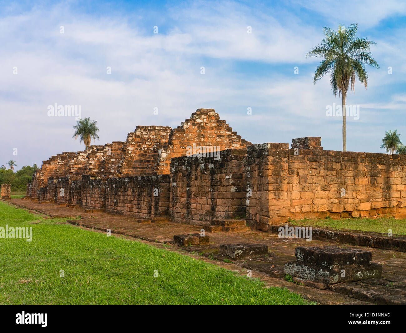 The ruins of the Trinidad Jesuit mission, La Santísima Trinidad de ...