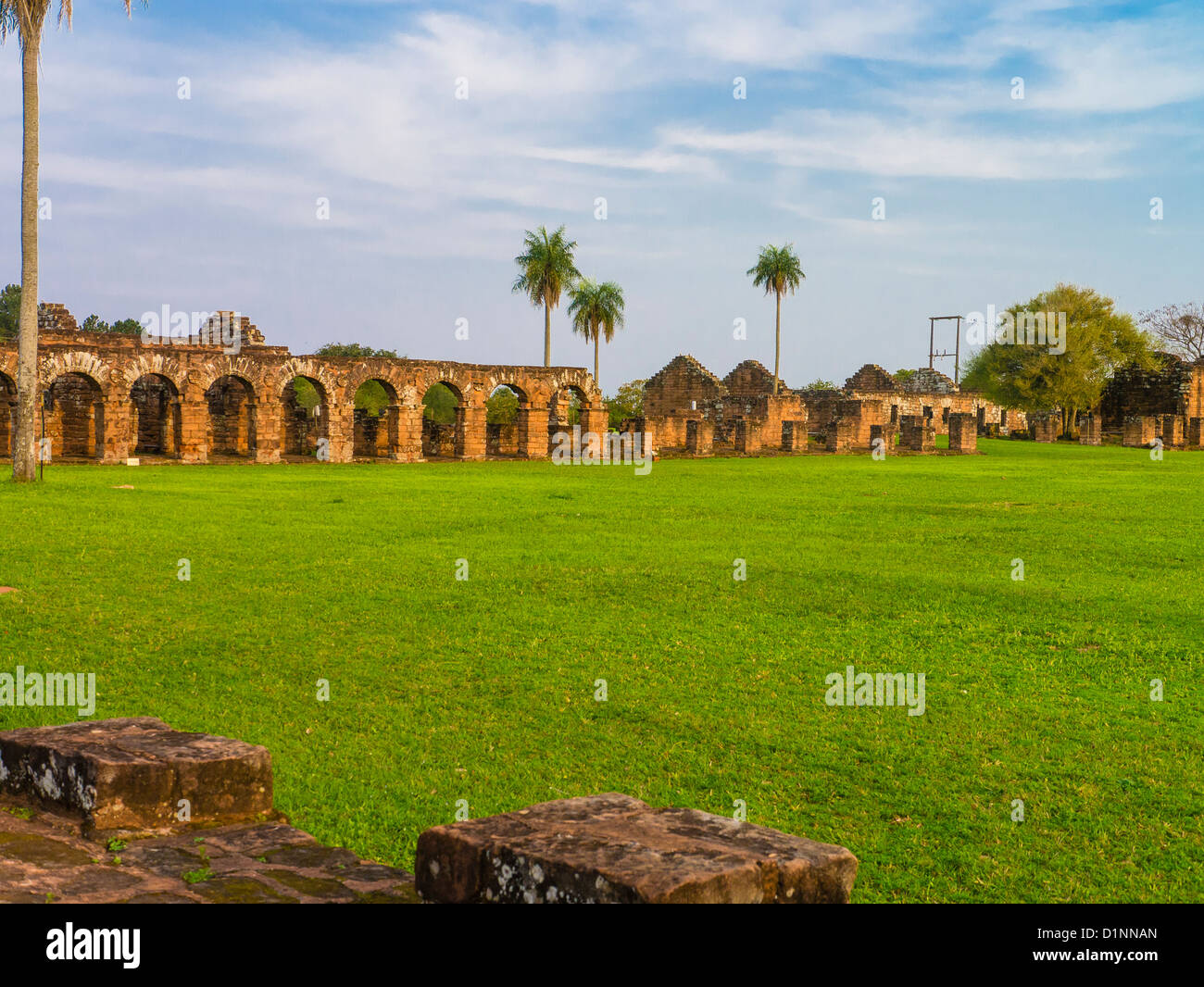 The ruins of the Trinidad Jesuit mission, La Santísima Trinidad de ...