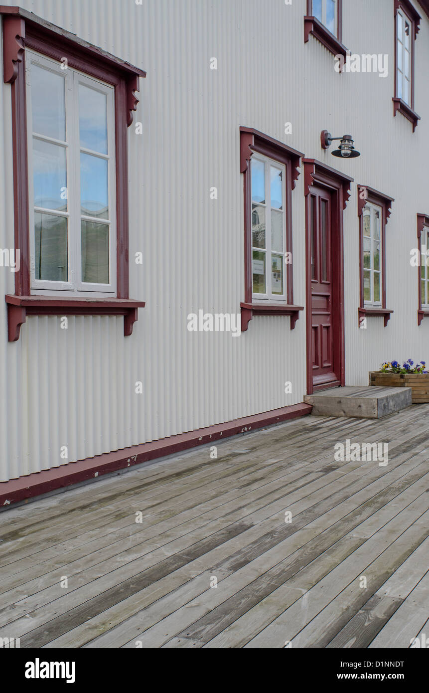 Breiddalsvik village, Iceland east Stock Photo - Alamy