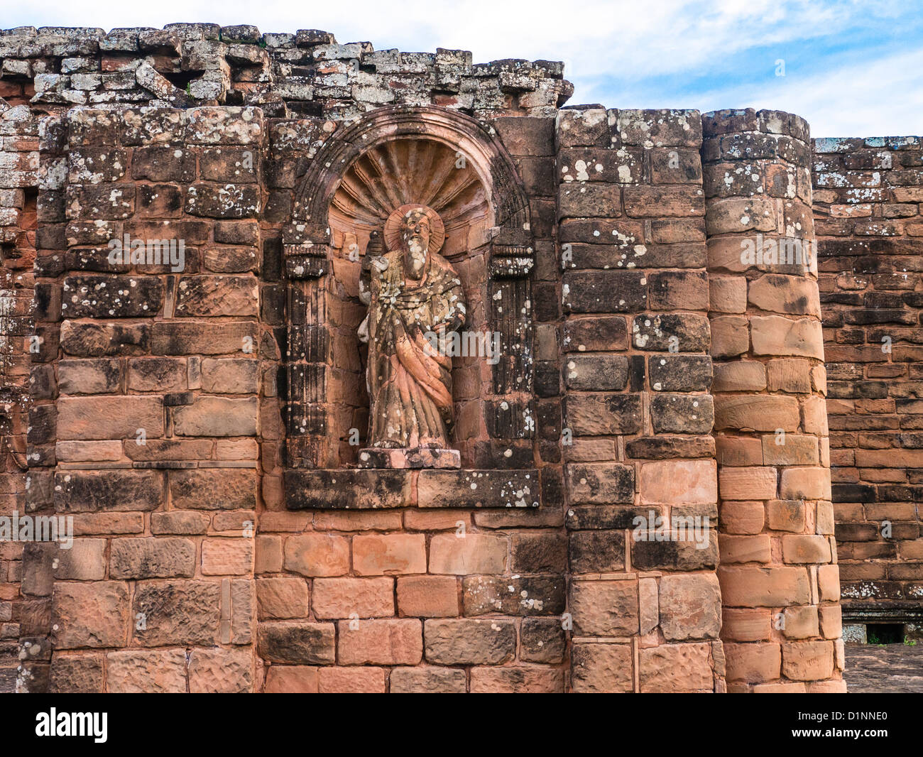The ruins of the Trinidad Jesuit mission, La Santísima Trinidad de ...