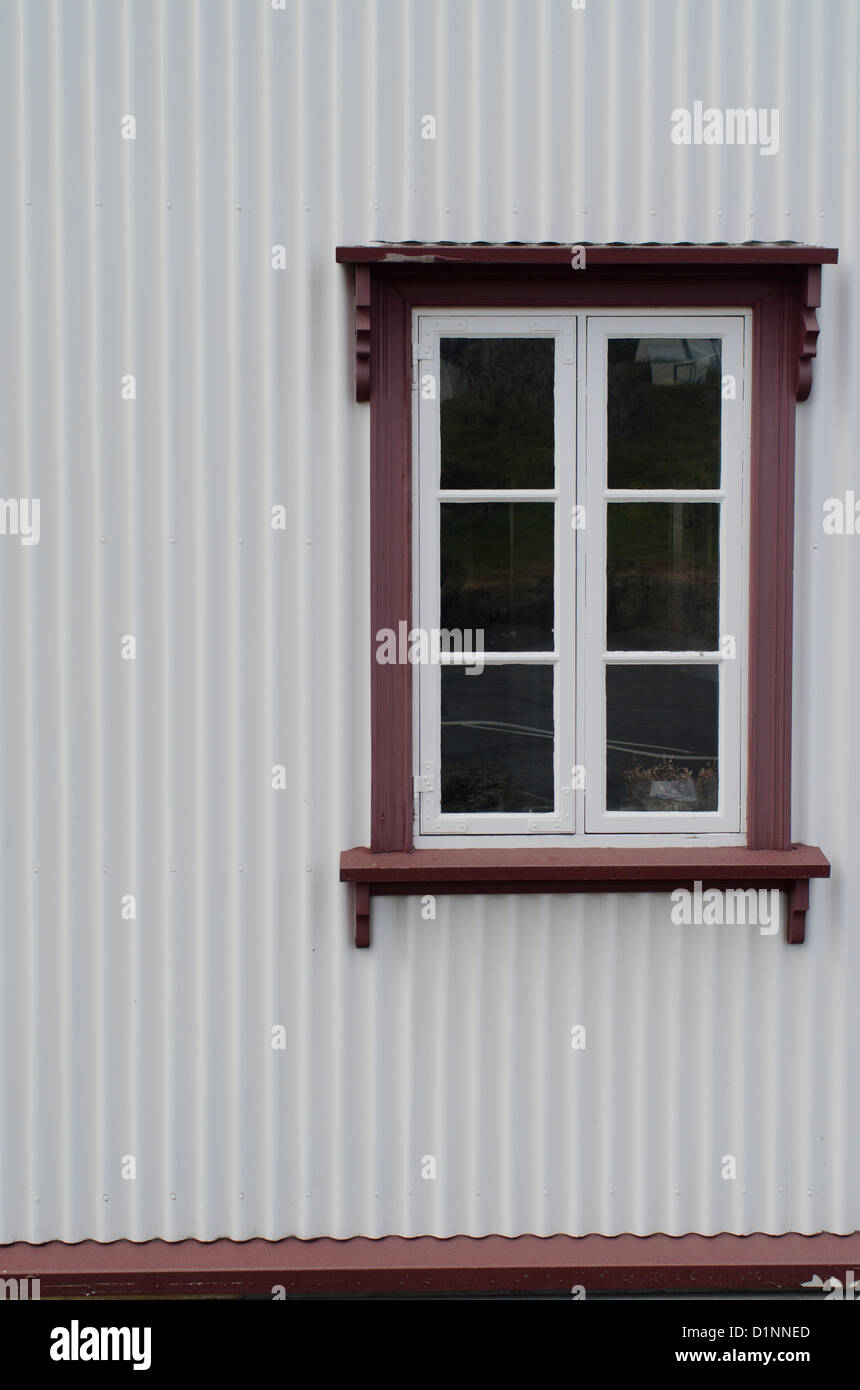 Breiddalsvik village, Iceland east Stock Photo - Alamy