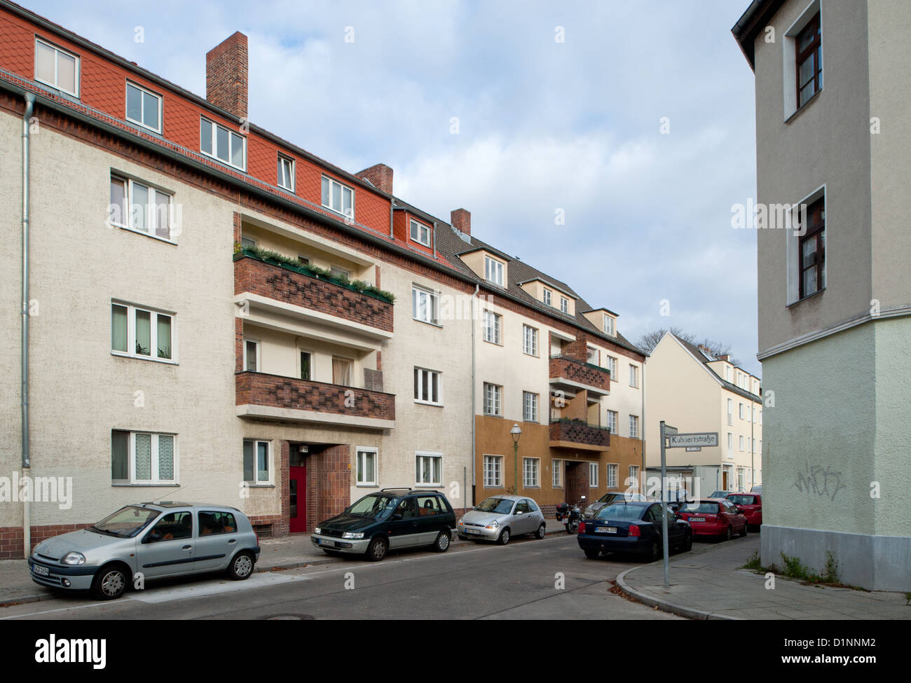 Berlin, Germany, residential buildings in Berlin-Spandau Stock Photo ...