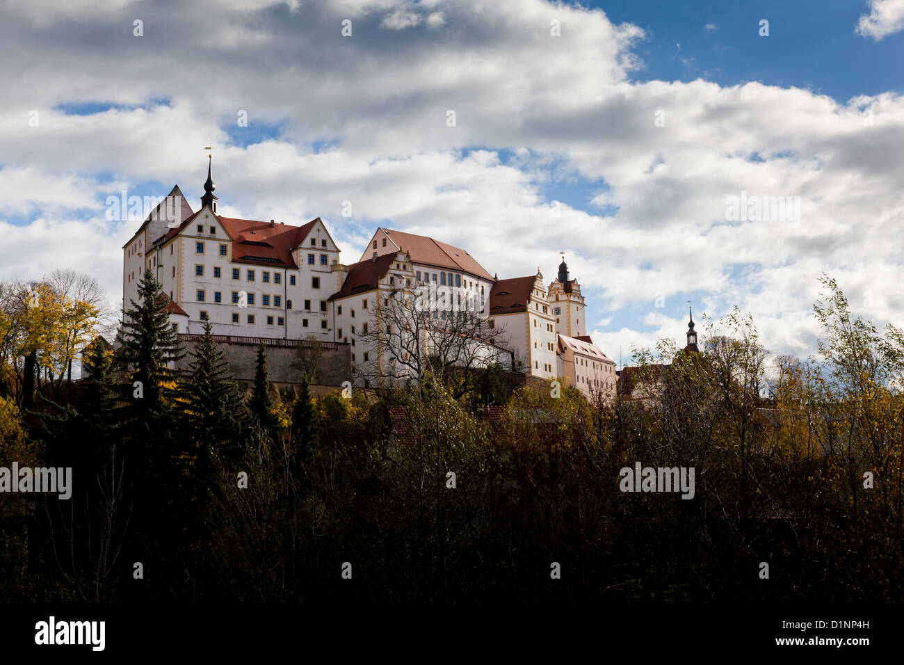 The infamous Colditz Castle in eastern Germany, a former prisoner of ...