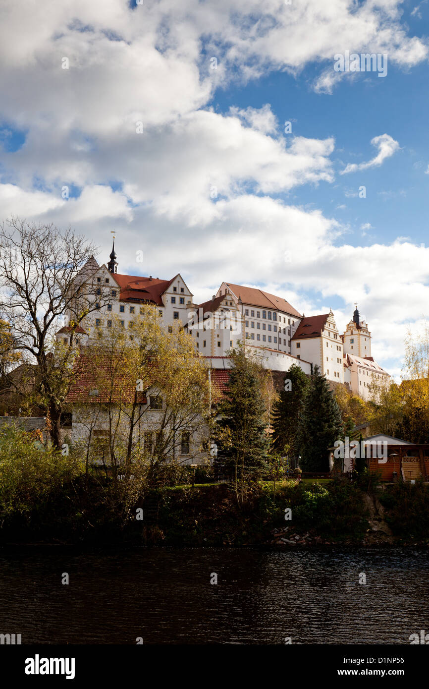 The infamous Colditz Castle in eastern Germany, a former prisoner of ...