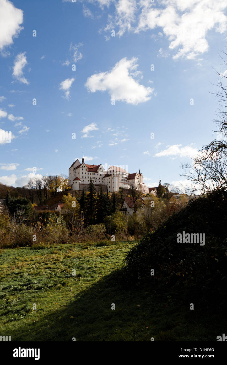 The infamous Colditz Castle in eastern Germany, a former prisoner of ...