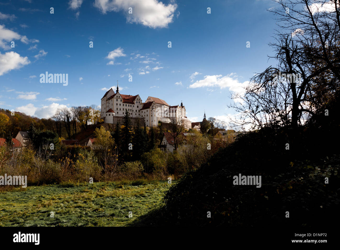 The infamous Colditz Castle in eastern Germany, a former prisoner of ...