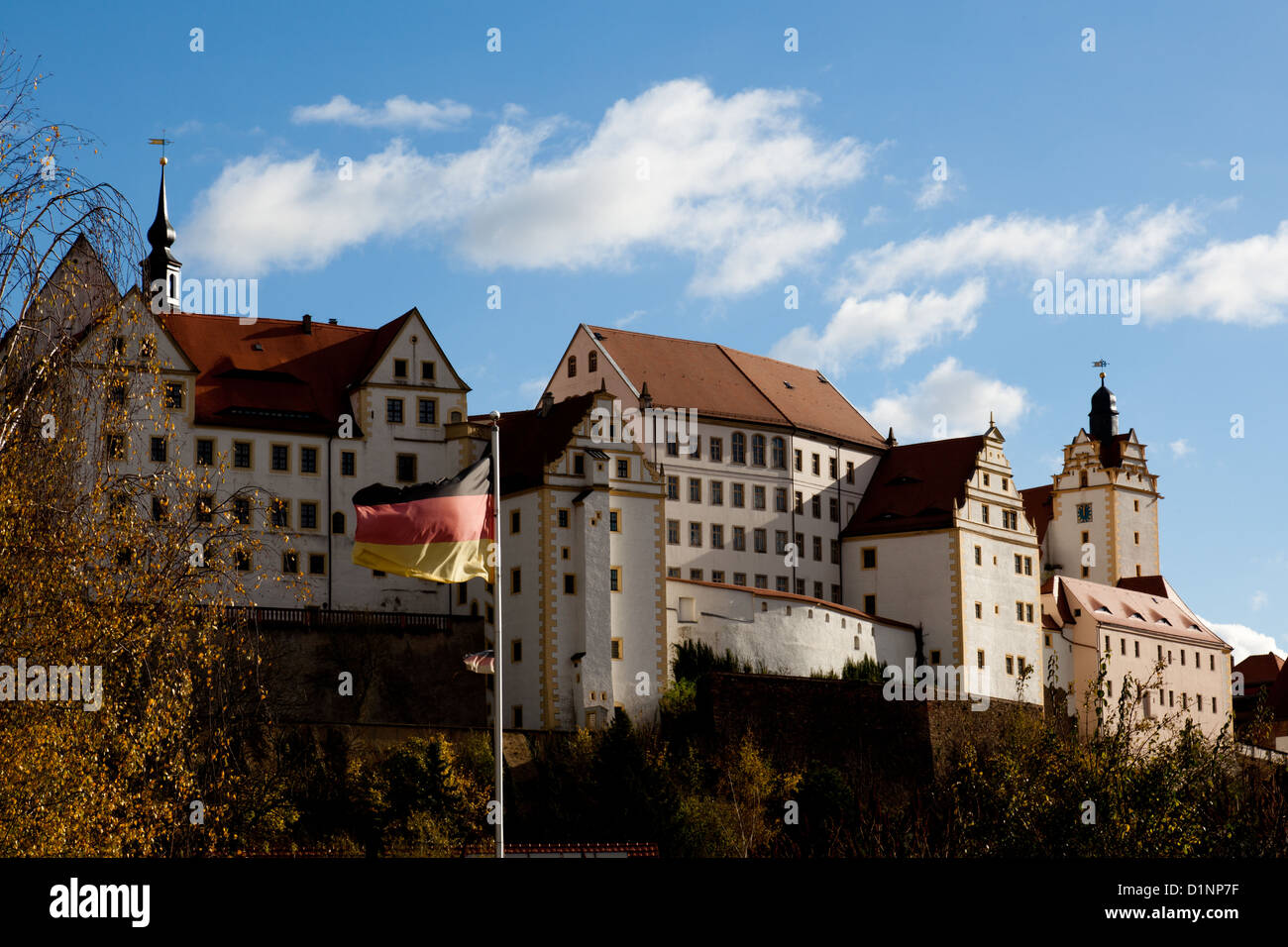 The infamous Colditz Castle in eastern Germany, a former prisoner of ...