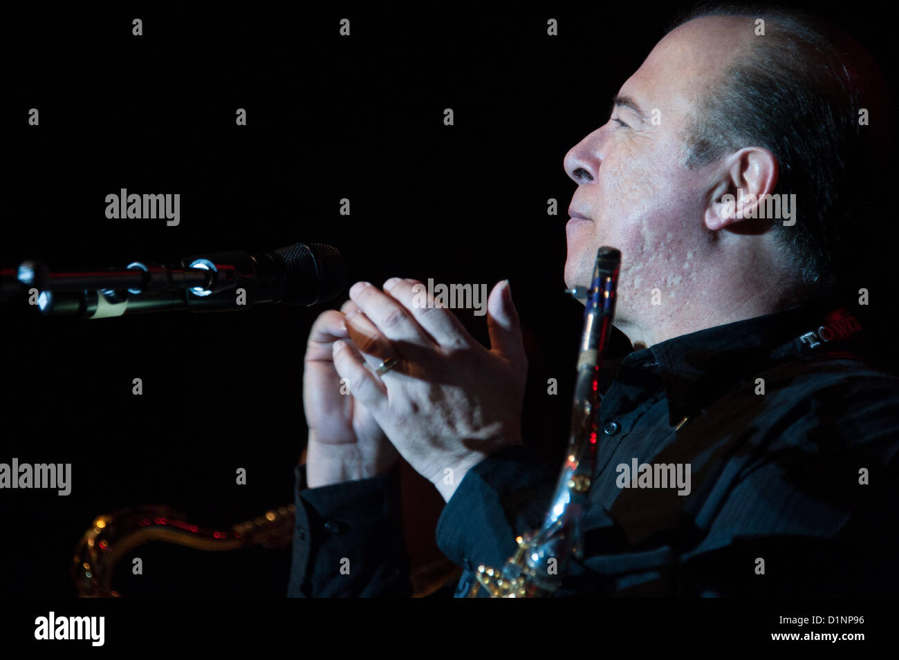 LINCOLN, CA - December 31: Emilio Castillo with Tower of Power brings ...