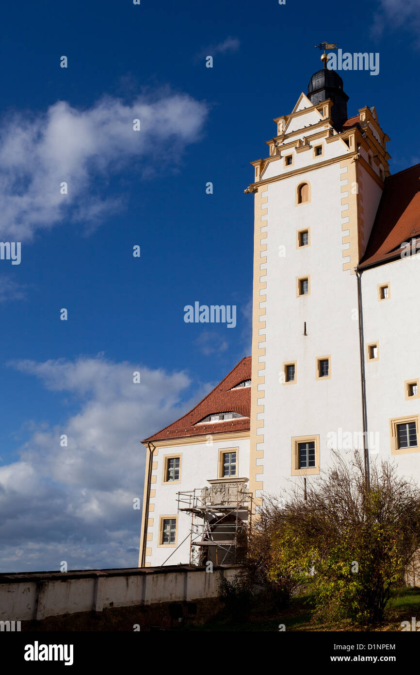 The infamous Colditz Castle in eastern Germany, a former prisoner of ...