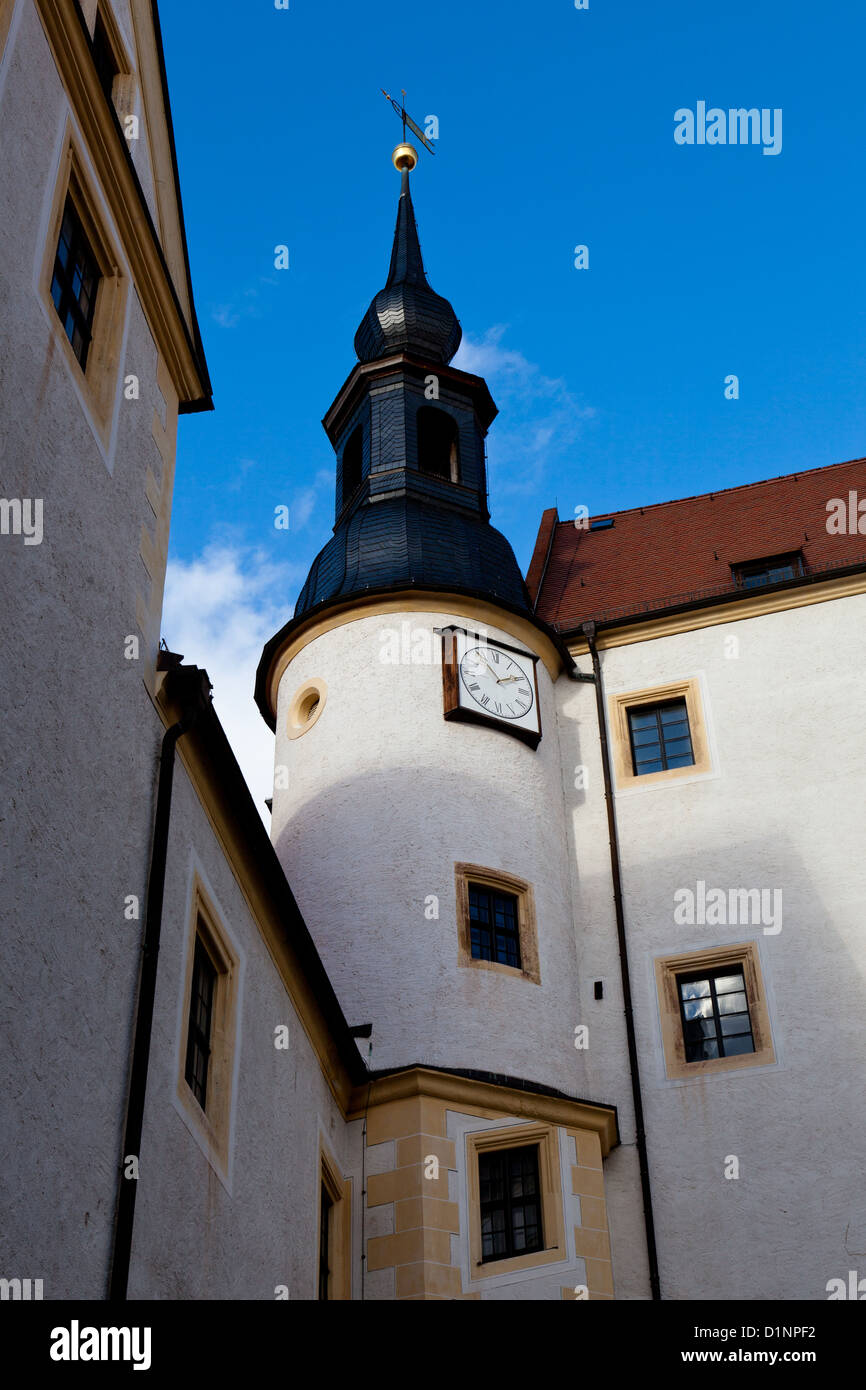 The infamous Colditz Castle in eastern Germany, a former prisoner of ...