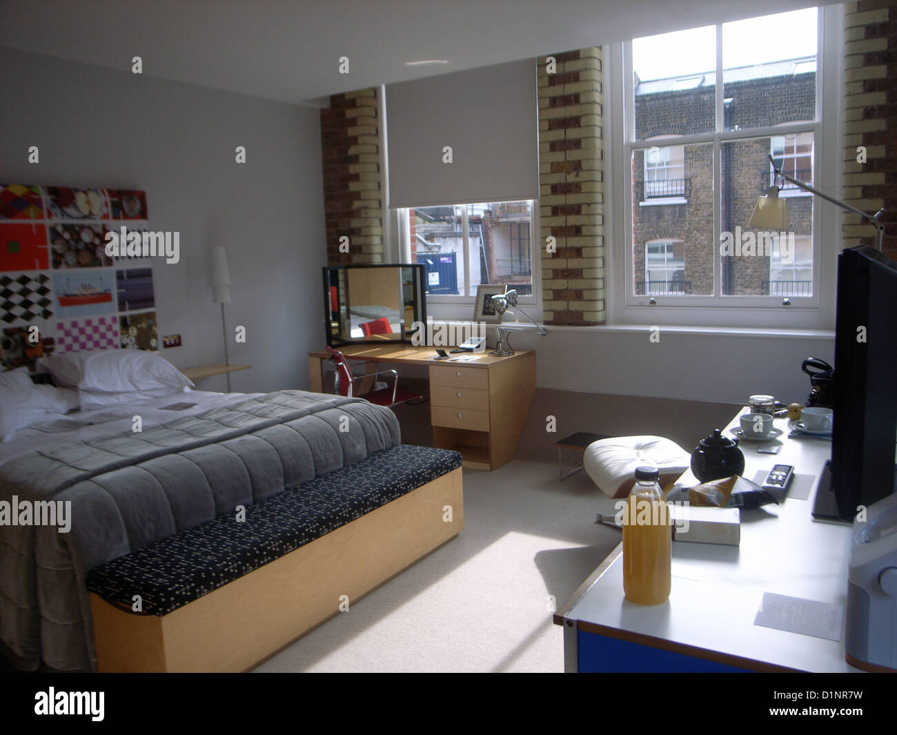 Charles & Ray Eames room at Boundary Hotel, Shoreditch, London Stock ...
