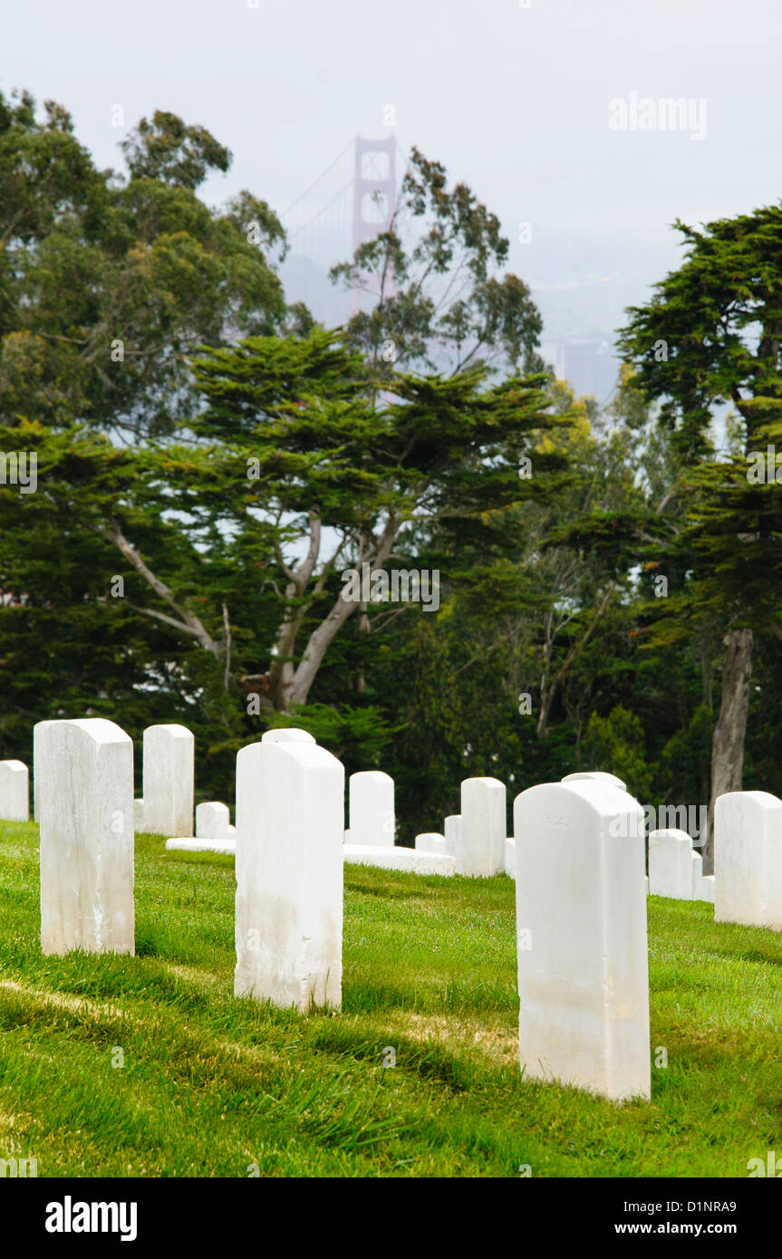 San Francisco National Cemetery, San Francisco, California Stock Photo ...