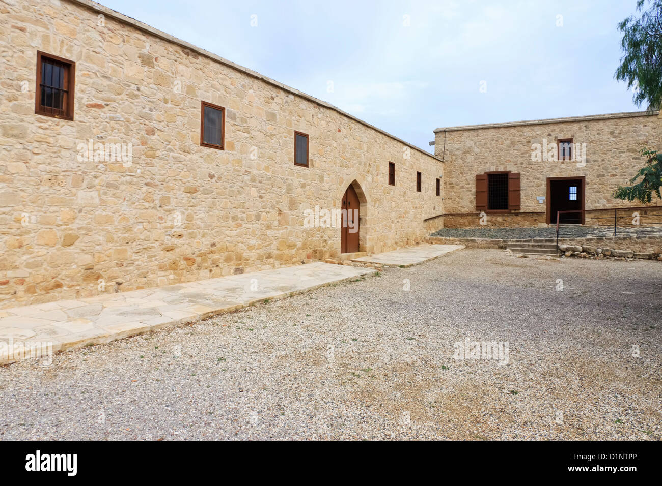 Inside the lusignan manor, Sanctuary of Aphrodite, Paphos area, Cyprus ...