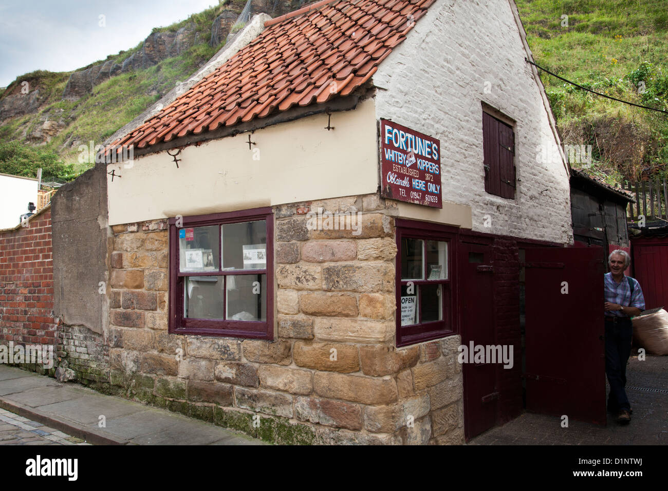 Fortune's historic kipper smokehouse established in 1872 in Whitby ...