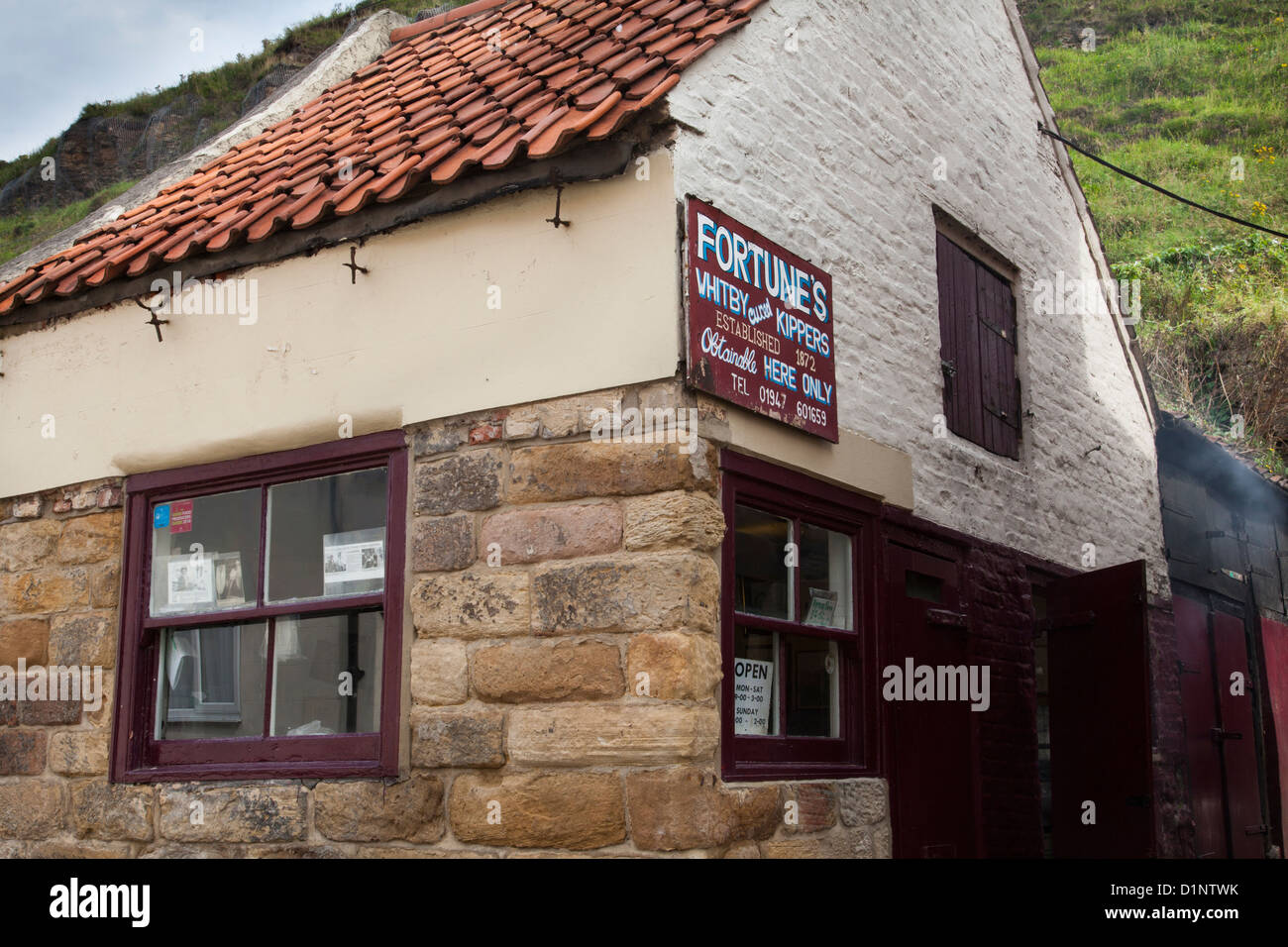 Fortune's historic kipper smokehouse established in 1872 in Whitby ...