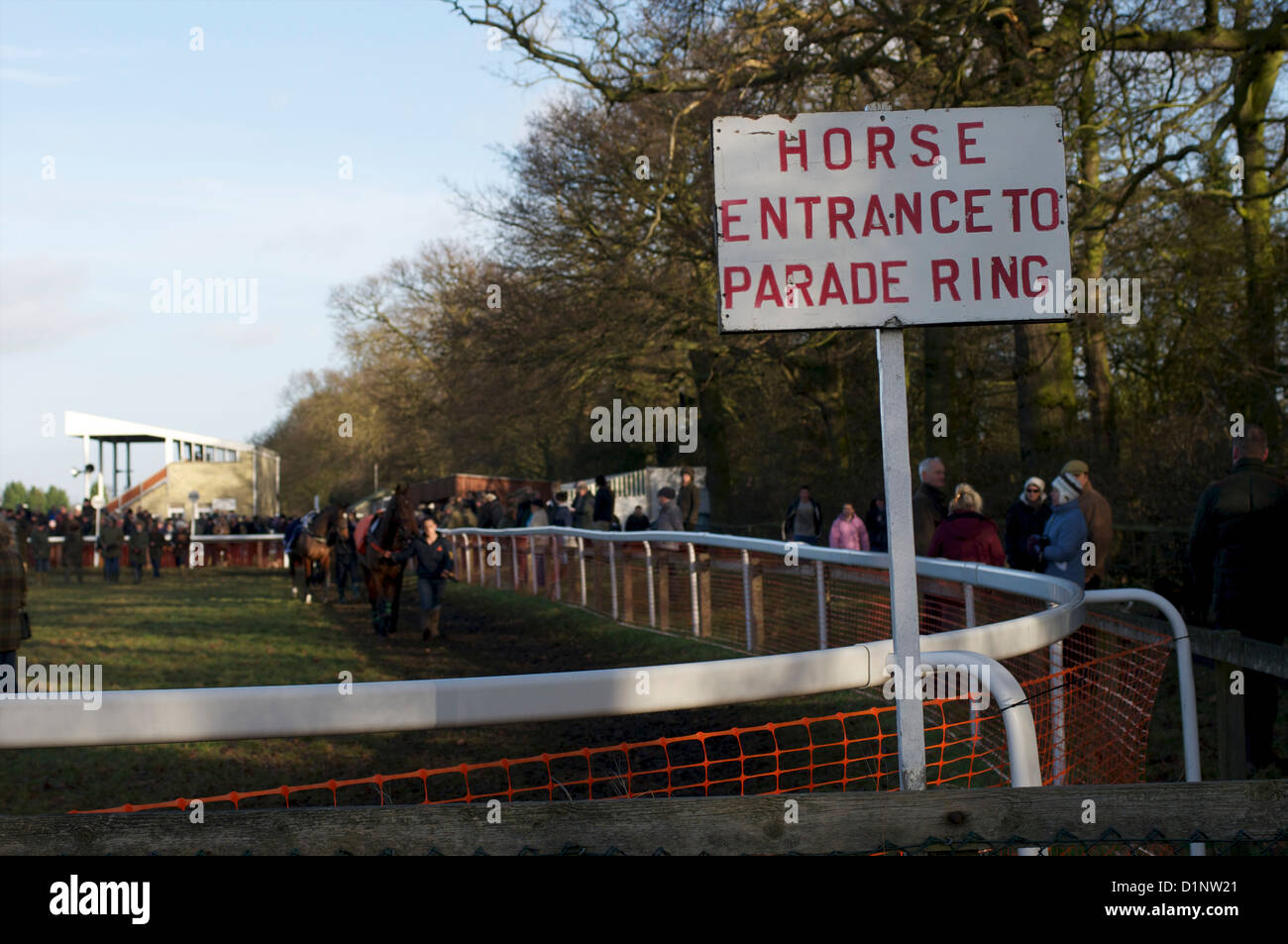 Cottenham Horse Racing Point to Point Stock Photo - Alamy