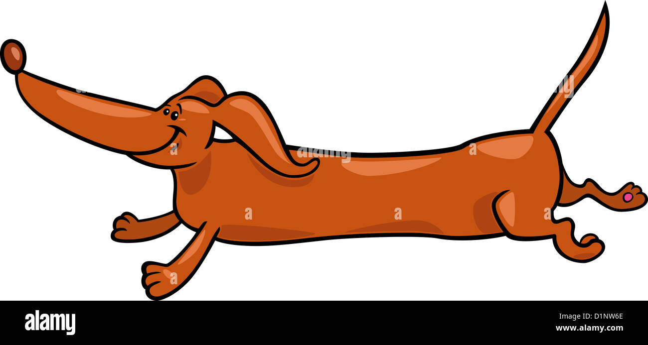 Long Dog Clipart