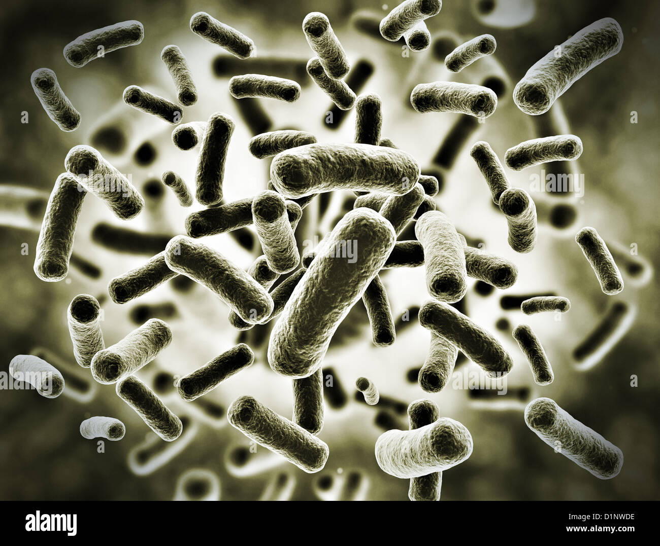 virus cells high resolution science illustration Stock Photo - Alamy
