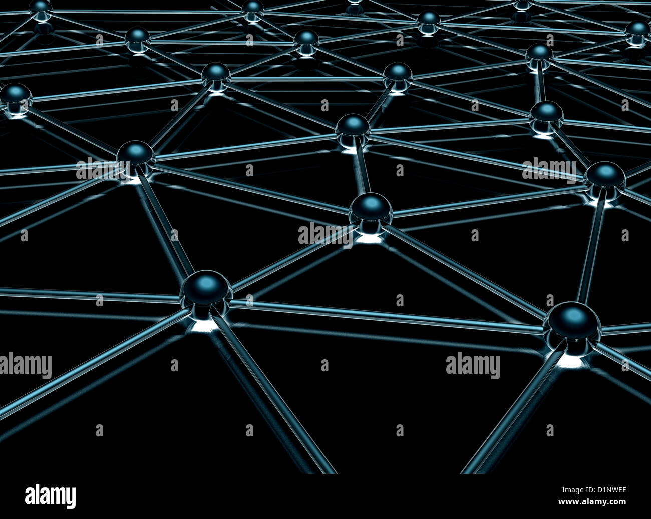 Network connection topology hi-res stock photography and images - Alamy