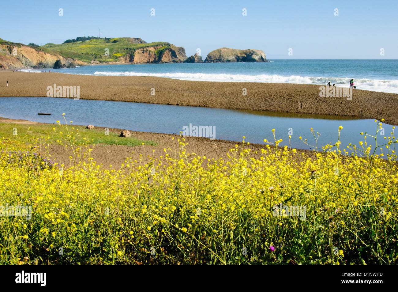 Rodeo Beach, Golden Gate National Recreation Area, Marin Headlands ...