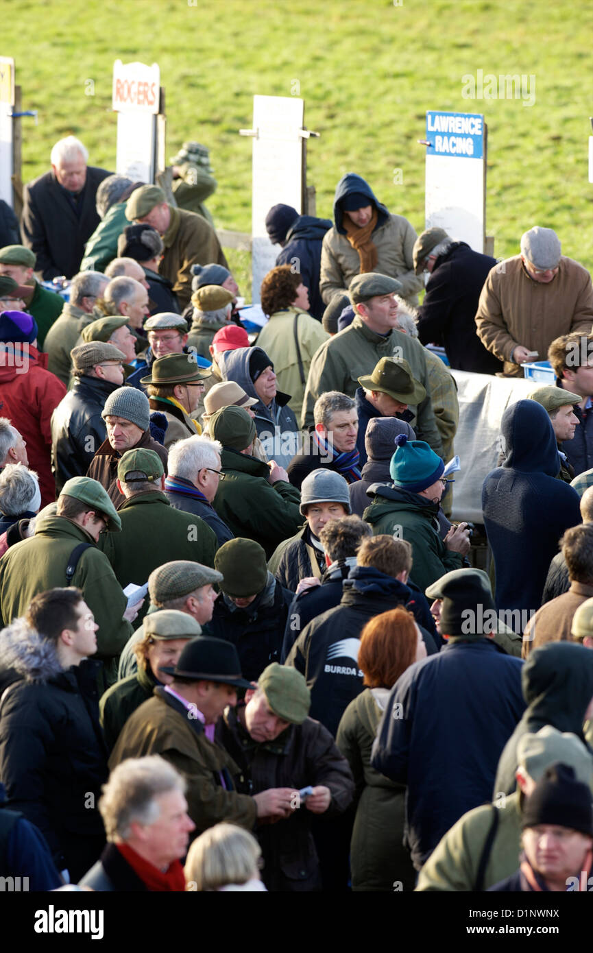 Cottenham Horse Racing Point to Point Stock Photo - Alamy