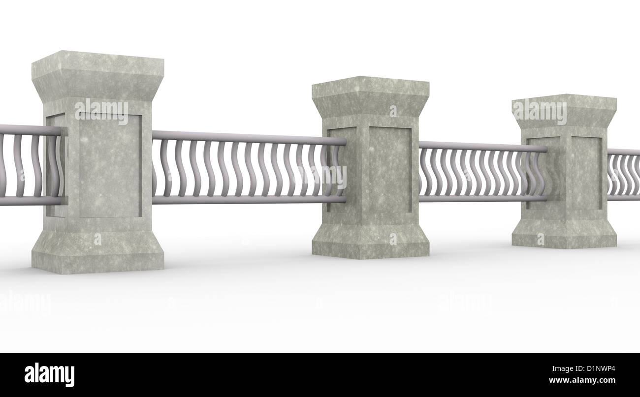 White classic fence hi-res stock photography and images - Alamy